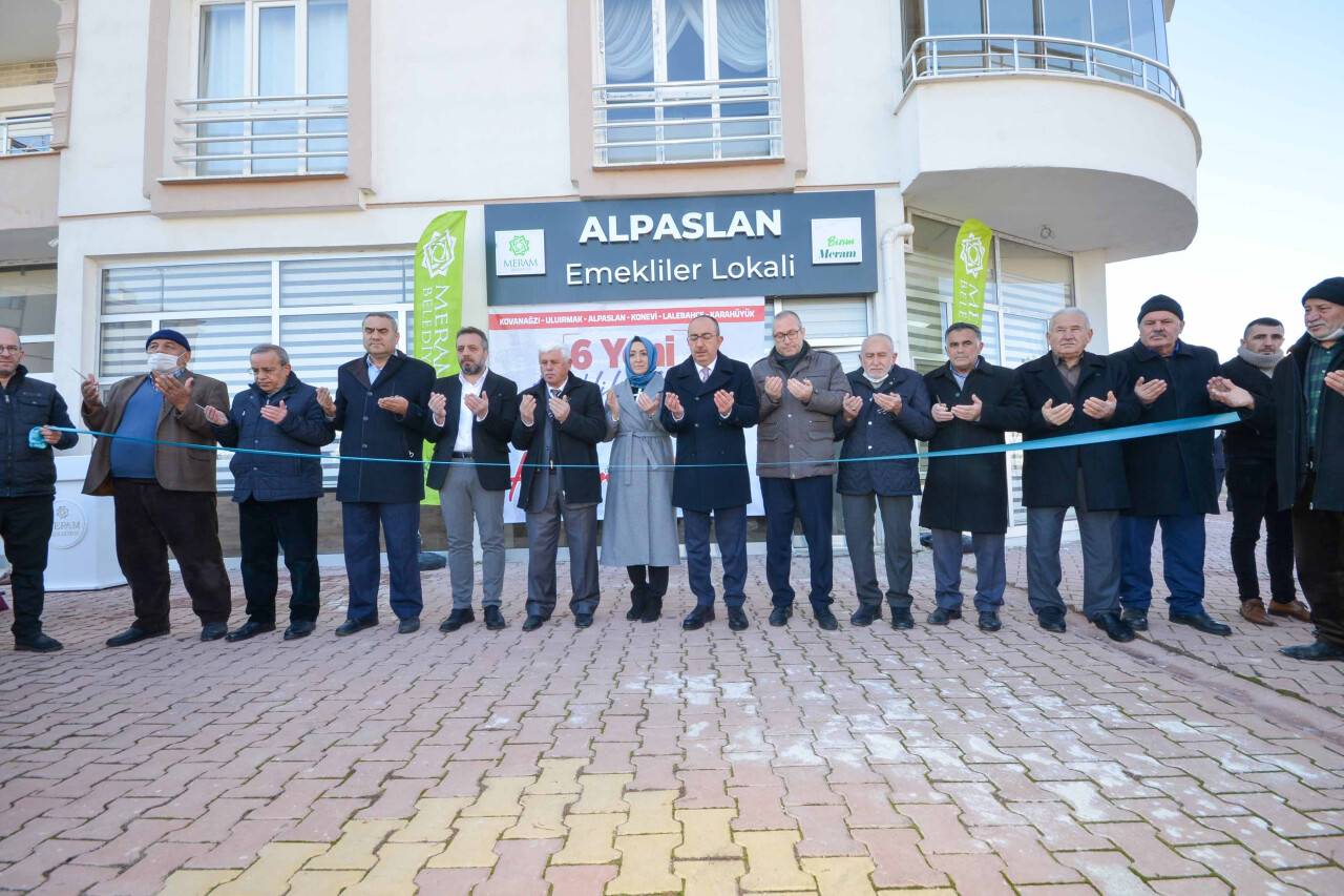 Meram'da emekliler lokali sayısı 14'e yükseldi