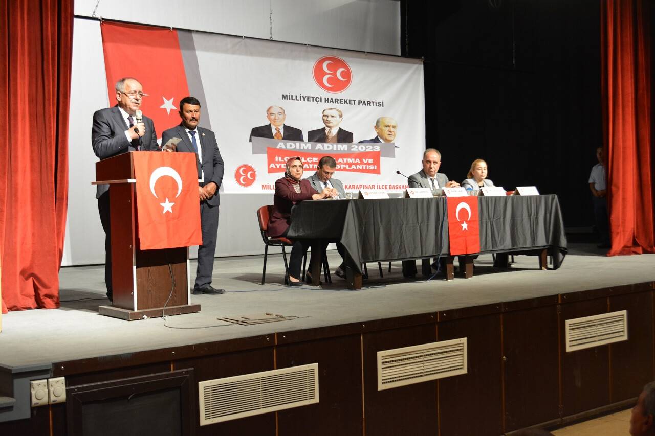 MHP ilçeleri gezmeye devam ediyor MHP ilçeleri gezmeye devam ediyor